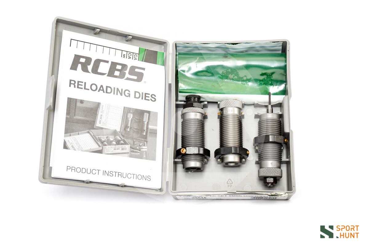 Dies RCBS 3-Die CARB TC set 9mm Luger 9x21 9x23 20515 | Sport Hunt