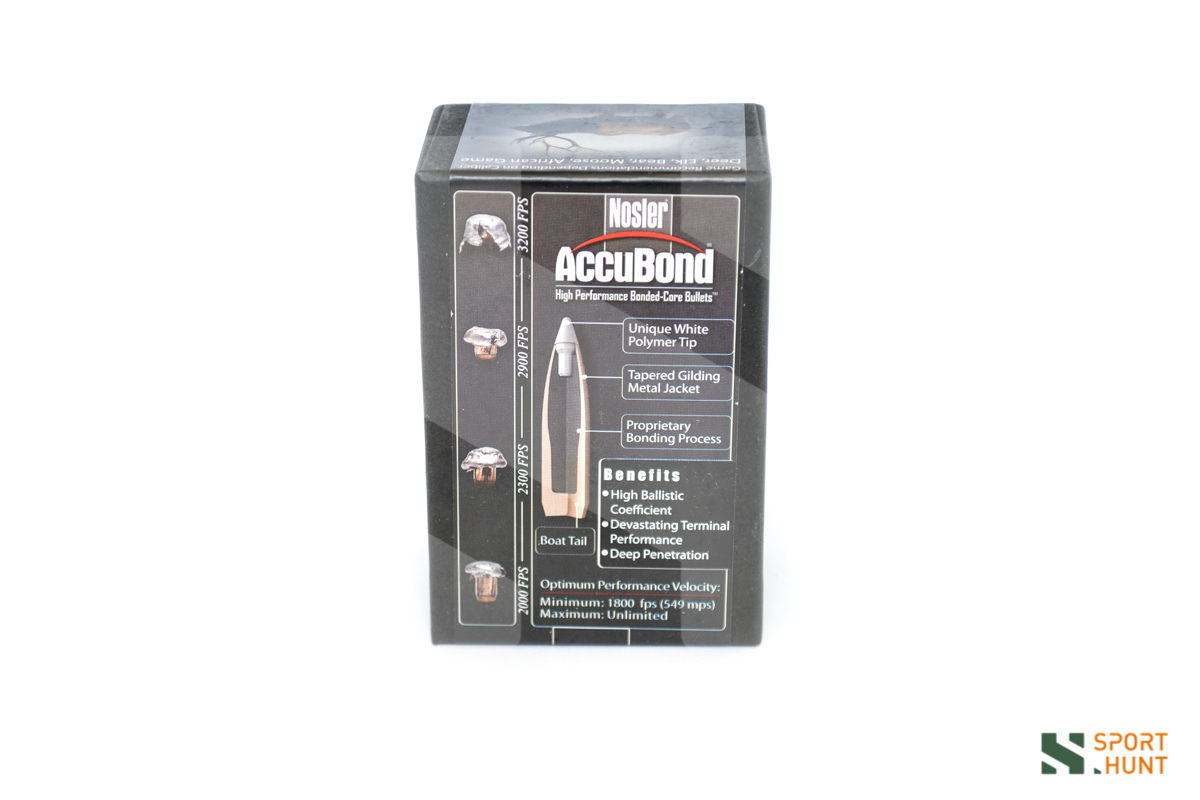 Palle Nosler Accubond calibro 30 - 150 grani Spitzer #56719 » Sport Hunt