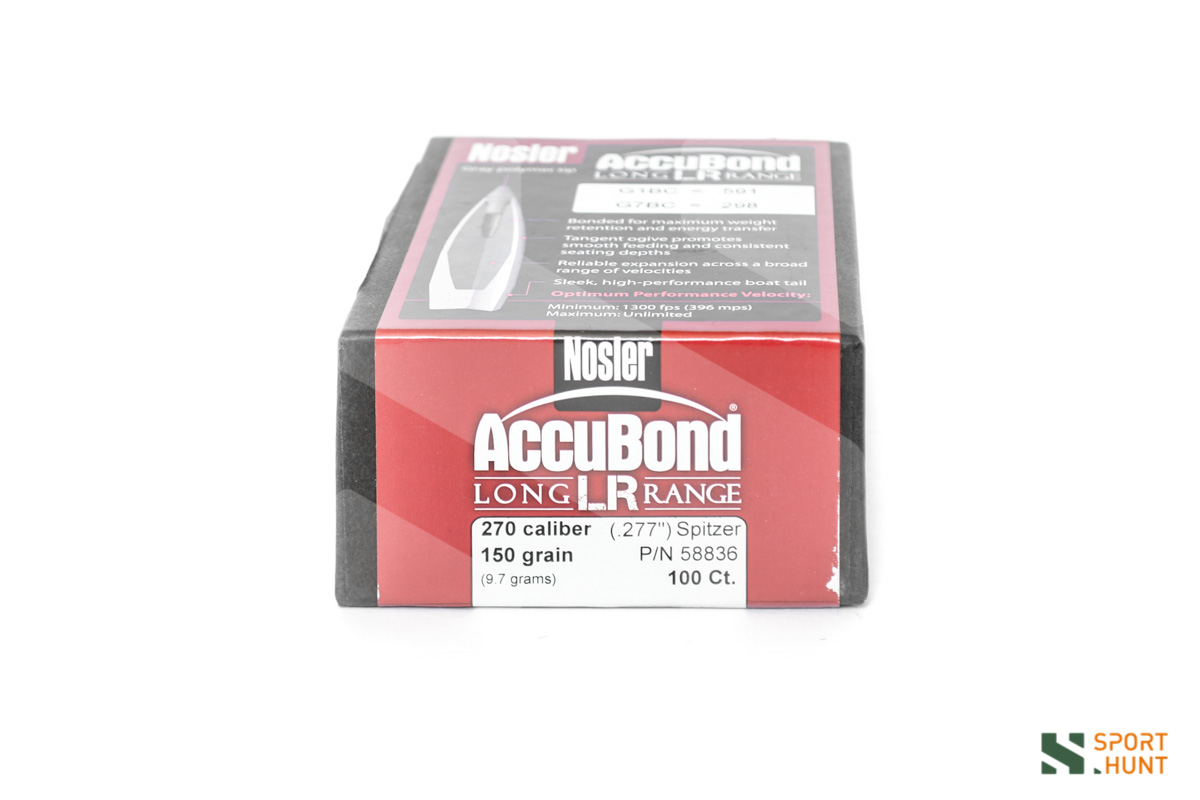 Palle Nosler Accubond Long Range calibro 270 150 gr #58836 | Sport Hunt
